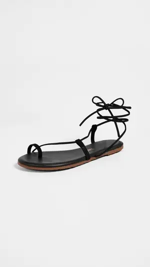 Tkees Jo Lace Up Sandals - Bleeker / Black