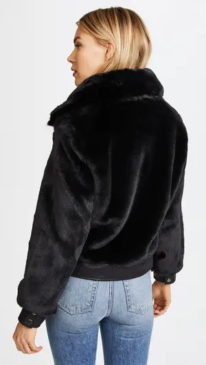 Blanknyc Noise Faux Fur Coat
