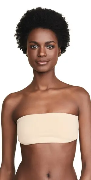 TOP SECRET Tiny Tube Bandeau Bra Nude