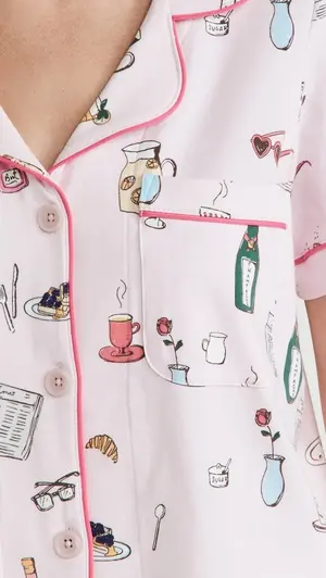 BEDHEAD PAJAMAS Shorty Pajama Set - Let's Do Brunch