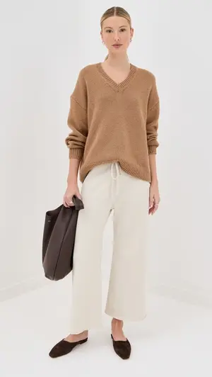 NILI LOTAN Kiki Sweatpants - Chalk