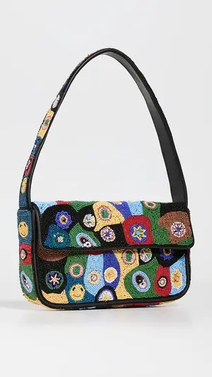 Staud Tommy Beaded Baguette