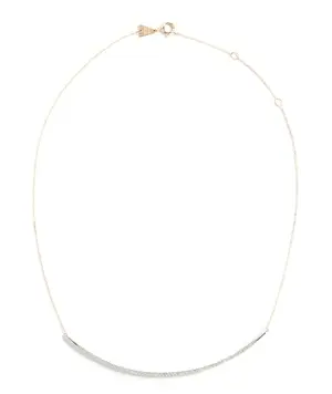 Adina Reyter 14k Gold Pave Curve Collar Necklace