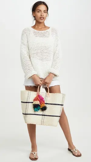 Mikoh Mehetia Long Sleeve Knit Sweater