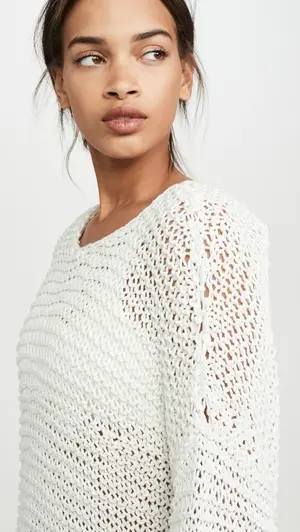 Mikoh Mehetia Long Sleeve Knit Sweater