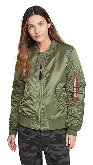 Alpha Industries Ma-1 Reversible Bomber Jacket - Sage