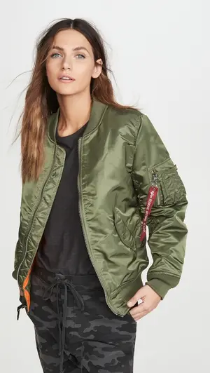 Alpha Industries Ma-1 Reversible Bomber Jacket - Sage