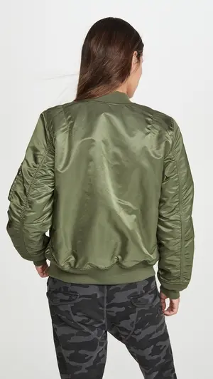 Alpha Industries Ma-1 Reversible Bomber Jacket - Sage