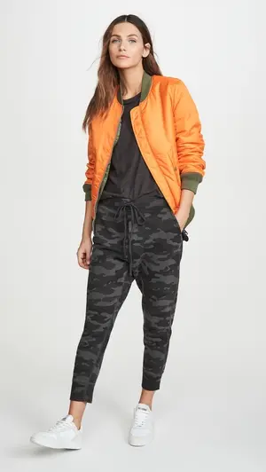 Alpha Industries Ma-1 Reversible Bomber Jacket - Sage