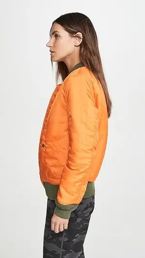 Alpha Industries Ma-1 Reversible Bomber Jacket - Sage