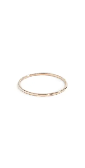 Zoe Chicco 14k Gold Thin Band Ring - Yellow Gold