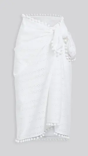 Playa Lucila Eyelet Sarong