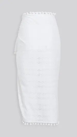 Playa Lucila Eyelet Sarong