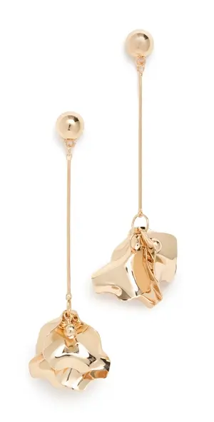 Shashi Petunia Earrings - Gold