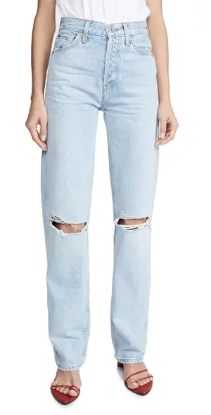 RE/DONE High-rise Loose Jeans