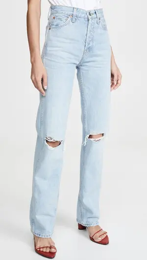 RE/DONE High-rise Loose Jeans