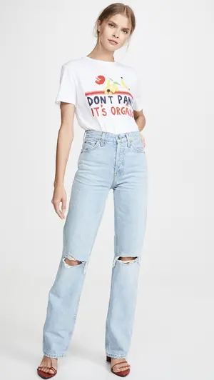 RE/DONE High-rise Loose Jeans