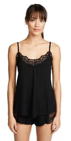 Only Hearts Venice Low Back Cami - Black