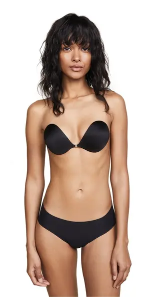 NUBRA Seamless Push Up Bra - Black