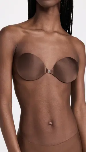 NUBRA Seamless Push Up Bra - Chocolate