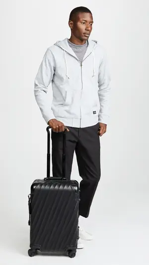 Tumi 19 Degree Aluminum International Carry-on Suitcase - Matte Black