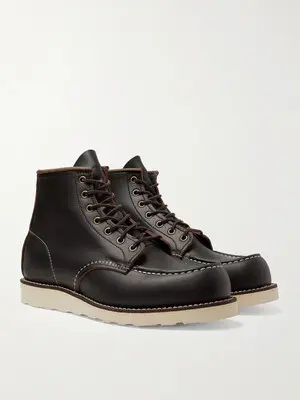 Red Wing 8849 6-inch Moc Leather Boots - Black