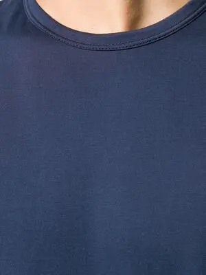 Sunspel Crew Neck Cotton T-shirt - Blue