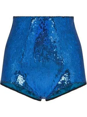 Dolce & Gabbana Sequinned Briefs - Blue