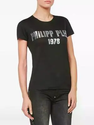 Philipp Plein Logo T-shirt - Black