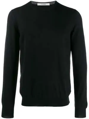 D4.0 Long Sleeve Jumper - Black