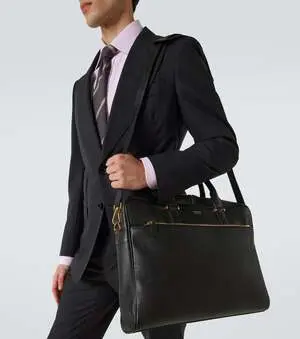 TOM FORD Grained Leather Briefcase