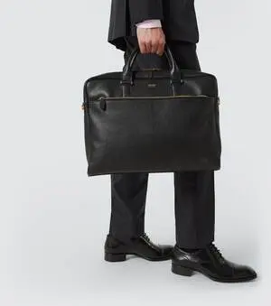 TOM FORD Grained Leather Briefcase