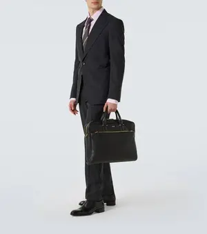 TOM FORD Grained Leather Briefcase