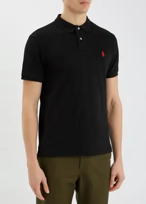 Polo Ralph Lauren Slim Piqué Cotton Polo Shirt