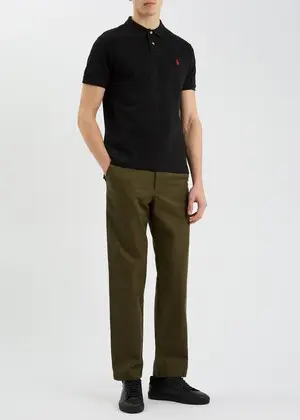 Polo Ralph Lauren Slim Piqué Cotton Polo Shirt