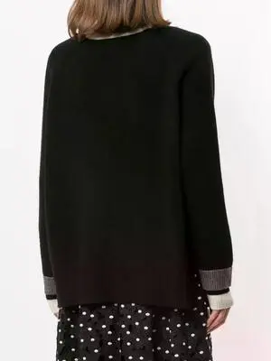Paule Ka Knitted V-neck Jumper