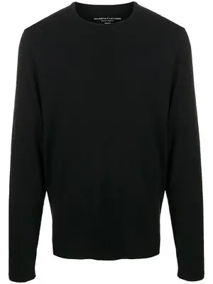 Majestic Filatures Crewneck Long-sleeve T-shirt