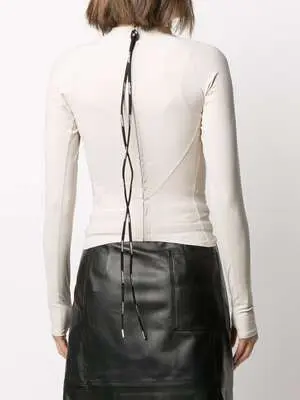 AMBUSH Top With Rear Zip - Neutrals