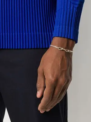 Annelise Michelson Gourmette Double Wire Bracelet - Silver
