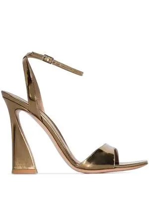 GIANVITO ROSSI Aura 105mm Patent Leather Sandals