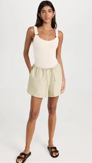 Hunza G Domino One-piece Swimsuit - Blush