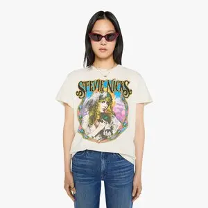 MadeWorn Stevie Nicks T-shirt - White
