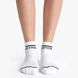 MOTHER Baby Steps Ankle Mf Socks - White
