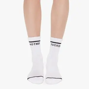 MOTHER Baby Steps Mf Socks - White