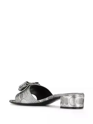 FERRAGAMO Double Bow Sandals