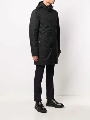 MOORER Hooded Padded Parka Coat