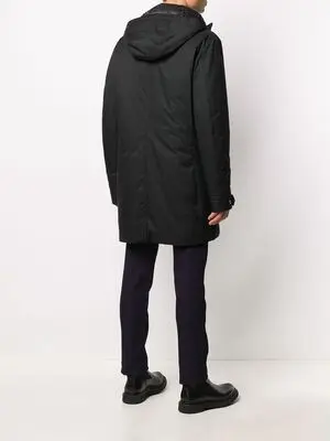 MOORER Hooded Padded Parka Coat
