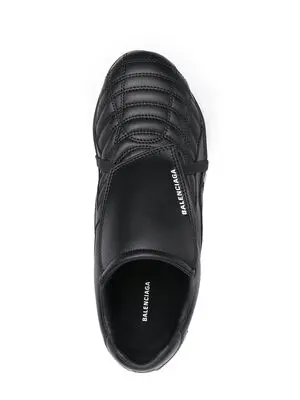 Balenciaga Soccer Low-top Sneakers - Black