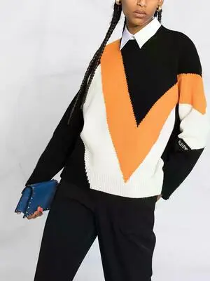 Valentino Garavani Intarsia Knit Jumper
