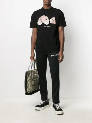 Palm Angels Logo Track Pants - Black